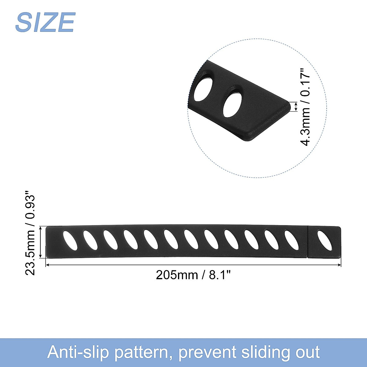 uxcell 10Pcs Knife Edge Guards Blade Protector Plastic Knife Edge Cover Sleeves Universal Blade Covers Knife Sheath for Kitchen, Black