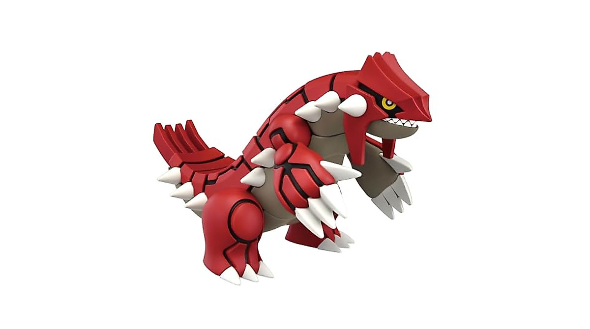 Pokemon Groudon Model Kit by Bandai - Collectible Plamo Series