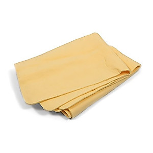 Camco 43575 26" x 17" Ultra Absorbent Synthetic Chamois Towel, Perfect for Home, Kitchen, Car, RV, Pet