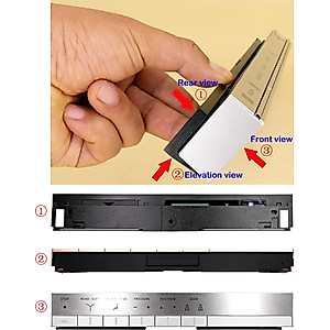 Replacement Wall Holder for TOTO Neorest Toilets and Bidets Remote Control SN982MR 750H SN993MX MS993CUMFX TCF993WA MS982 MS952 THU9632 THU9726 CS966TA TCF9683AJ CS966PTA TCF9683AJ MS982CUMG TCF9786WA