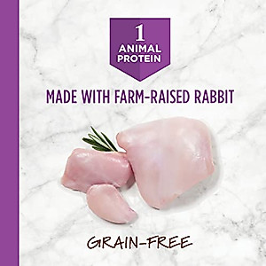 Instinct Limited Ingredient Diet Grain Free Recipe with Real Rabbit Natural Dry Cat Food, 4.5 lb. Bag