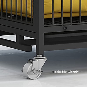 SEVEMIGHT Metal Wire Pet Cat Ferret Kitten Chinchilla Cage, Playpen Crate Enclosure Kennel Cat Home Indoor Outdoor, Cat Cage Cat Crate Kennel Enclosure Playpen, Animal House Cage,Pink