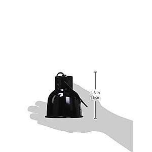 Zoo Med Nano Dome Lamp Fixture, Silver