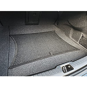 Floor Style Automotive Elastic Trunk Mesh Cargo Net for Volvo S60 B5-2019-2024 - Premium Trunk Organizer and Storage - Luggage Net for Sedan - Car Organizer for Volvo S60 T8