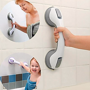 2 Pack Grab Bars for Bathroom, Shower Handle, Handicap Grab BarsShower Grab Bar, Grab Bars for Bathtubs and Showers Shower Handles for Elderly, Elderly Assistance Products Baby Shower Handle, (AM-5)