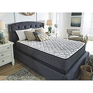 Signature Design by Ashley Limited Edition 11 Inch Firm Hybrid Mattress, CertiPUR-US Certified Gel Foam, Queen