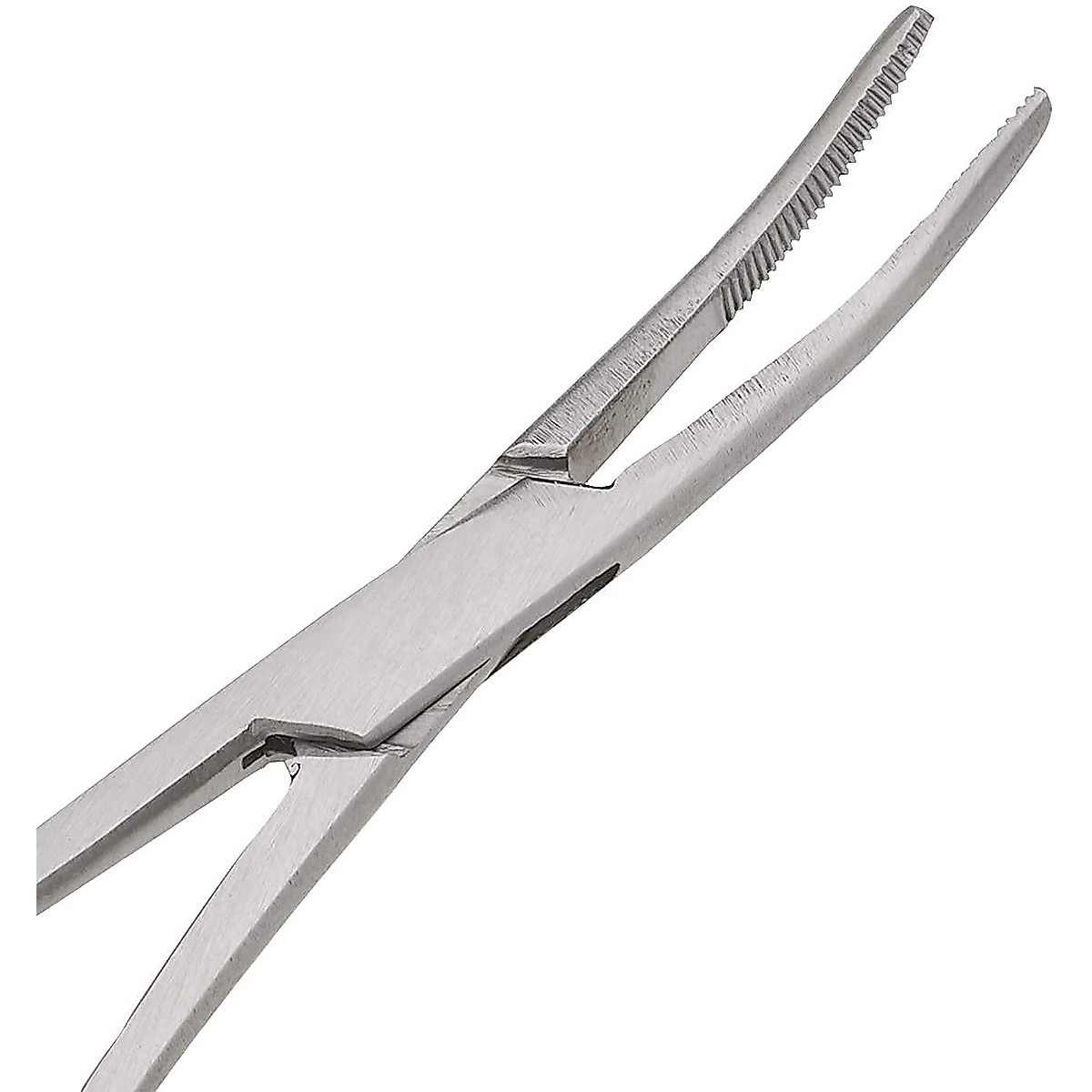 SURGICAL ONLINE Set of 2 Premium Quality 10" Rochester Pean Hemostat Forceps Straight & Curved Clamps Three Locking Positions - SurgicalOnline