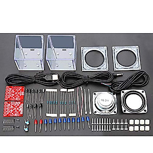 Gikfun Upgraded USB Mini Amplifier Electronic Transparent Stereo Speaker Box Sound Amplifier DIY Kit for Arduino EK1918