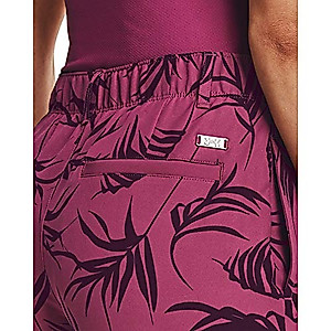 Under Armour Links Printed Shorts, Pink Quartz (678)/Jet Gray, 10