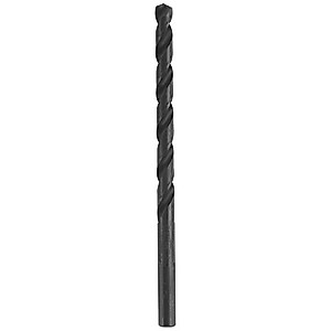 BOSCH BL2183 1-Piece 7/8 In. x 6 In. Fractional Reduced Shank Black Oxide Drill Bit for Applications in Light-Gauge Metal, Wood, Plastic