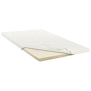 Continental Sleep 2-Inch Foam Topper,Adds Comfort to Mattress, CertiPUR-US Certified, Full, Off White