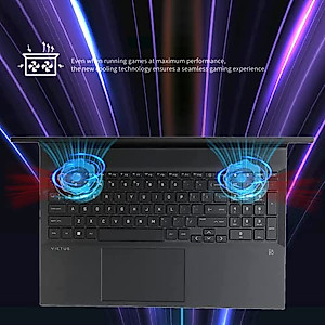 HP 2022 Victus 15.6" FHD Gaming Laptop, AMD Ryzen 7-5800H (Beats i7-10870H), 64GB RAM, 2TB PCIe SSD, NVIDIA GeForce RTX 3050 Ti, Backlit Keyboard, Win 11, Mica Silver, 32GB SnowBell USB Card