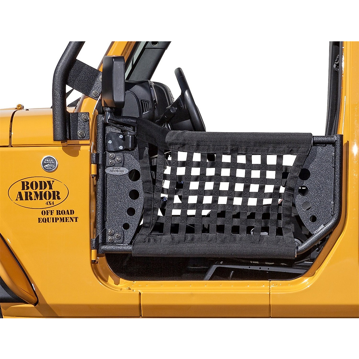 Body Armor 4x4 TJ-6137 GEN 3 Black Trail Door for Jeep TJ