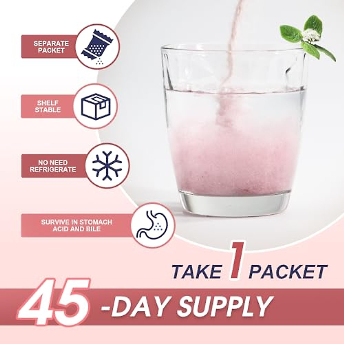 NATURE TARGET Probiotics-for-Women Prebiotics-and-Probiotics-Powder, 100-Billion-CFUs 45-Day-Supply, Women's-Probiotic with D-Mannose and Cranberry for Urinary Tract/Gut/Digestive Health