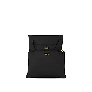 TUMI Voyageur Just in Case Tote - Black/Gold