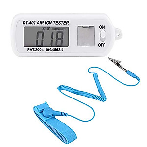 Oumefar 1 PCS Mini Car Air Ion Tester Meter Counter for Negative Air Ion Generator with LCD Display