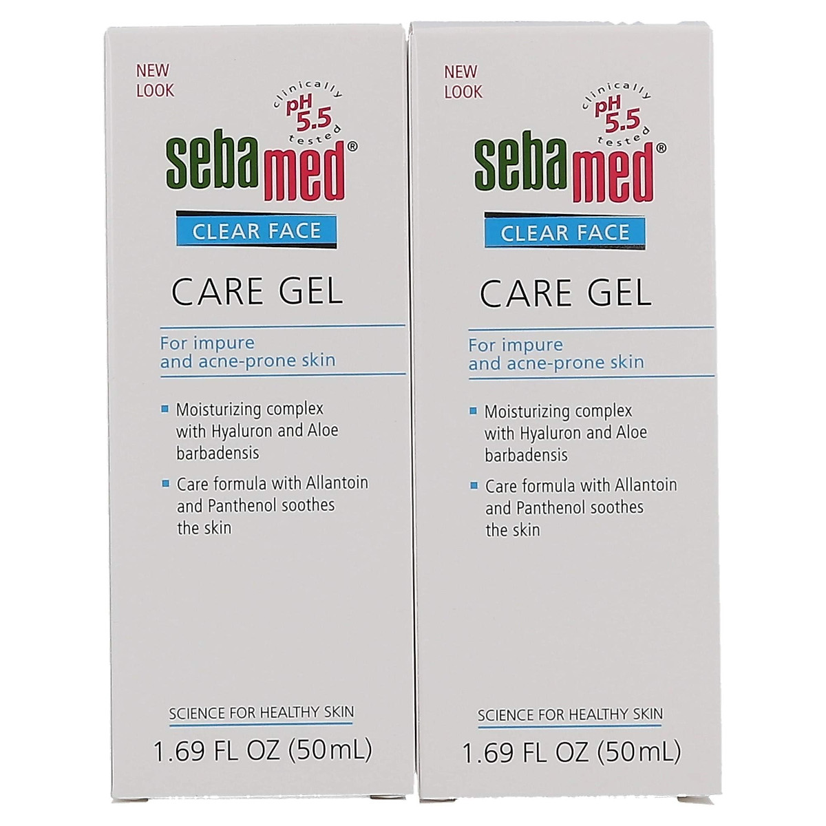 SEBAMED Clear Face Care Gel 50ml - (Pack of 2)