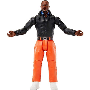 Mattel WWE Reggie Basic Action Figure, 10 Points of Articulation & Life-like Detail, 6-inch Collectible