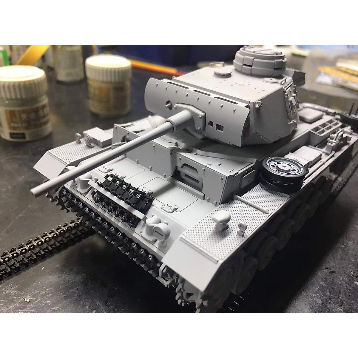Warp United 1/35 Metal Track Type A Links: German Panzer III IV Tank Nashorn Hummel Mid Production Model Kit