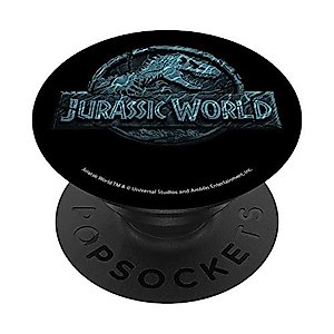 Jurassic World Two Logo Lost In The Deep PopSockets PopGrip: Swappable Grip for Phones & Tablets