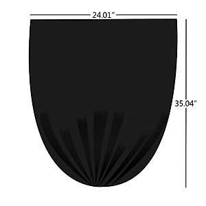 Gloreen Small Trash Bag, 2.6 Gallon Black Unscented Leakproof Garbage Liners(6 Rolls, 150Counts)