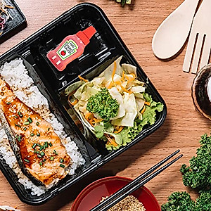 WXOIEOD 4 Pieces Mini Ketchup Bottle for Bento Box Accessories, 25ml Condiment Squeeze Bottles Empty Plastic Salad Dressing Container Tomato Ketchup Condiments Squirt Squeezable Jar for Sauces Syrup