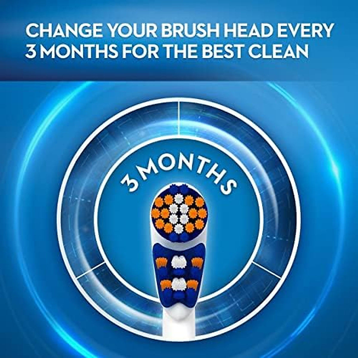 Oral B CrossAction Power Whitening Replacement Head-2 ct, 2 pk