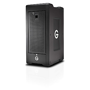 G-Technology 144TB G-Speed Shuttle XL Thunderbolt 3 with ev Series Bay Adapters – Transportable 8-Bay Raid Storage Solution - 0G10819-1