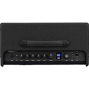 Fender Mustang LT50 Guitar Combo Amplifier Bundle with Instrument Cable and Picks