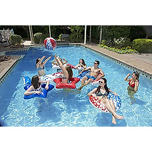 Poolmaster 85593 American Stars Paradise Water Chair Swimming Pool Float
