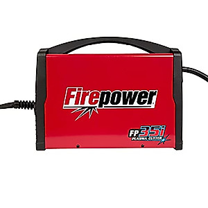 FIREPOWER 1445-1935 35i Portable Plasma Cutter for Steel, Stainless Steel, Brass, Aluminum, 2.8" Color LCD Panel, Torch Trigger 2T/4T Function, Grate/Plate Cutting, 5/8" Max Cut, 35 Amps, 208/230 VAC