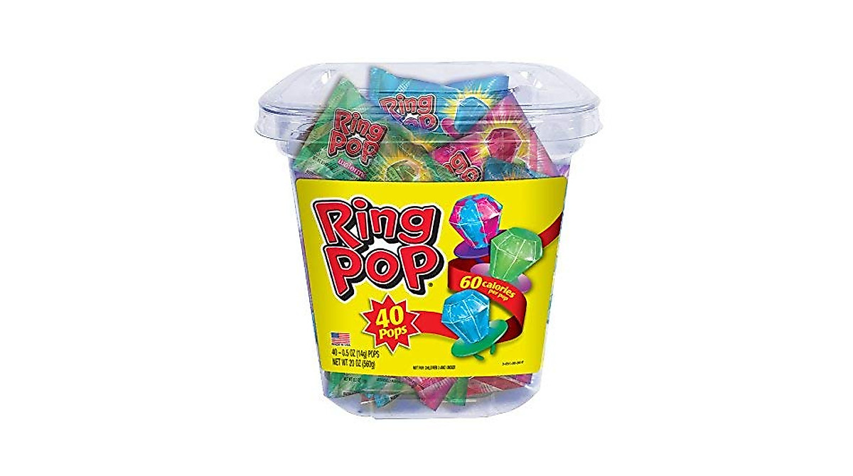 Ring Pop Hard Candy Variety Pack - 44 Count