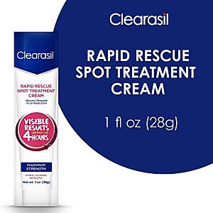 Clearasil Ultra Rapid Action Vanishing Treatment Cream, 1 oz. (Pack of 3)