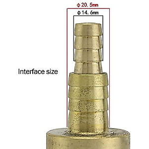 Suction Filter, Pressure Washer Water Suction Filter Drum, Brass Pick Up Filter Strainer Drum Suction, Brass 3/4'' 1/2'' Hose Water Suction Strainer Pickup Filter for Pressure Washer