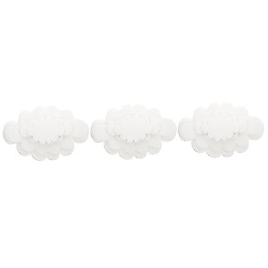IMIKEYA 3 Sets Shower Decor Fake Ornament Felt Party Art Ceiling Hanging Christmas Cloud Decorative White Baby Decoration Artificial Pendants Favor D Wedding Decorations