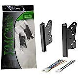 Double Din Dash Kit for 2001-2005 Toyota RAV-4 to Install Stereo Radio with Wire Harness