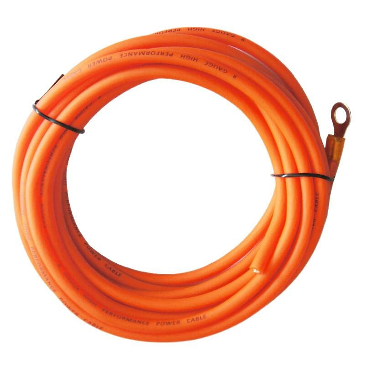 ROCK DIRECT True Spec 8 Gauge Car Audio Cable Amp Wiring Kit - 2 Channel CCA Power Cable Amplifier Install Wiring Kit with Tinned OFC RCA Cable