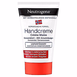 Neutrogena Concentrated Hand Cream, Unscented, Norwegian Formula,Travel Size (1.69 Ounce, Pack of 3)