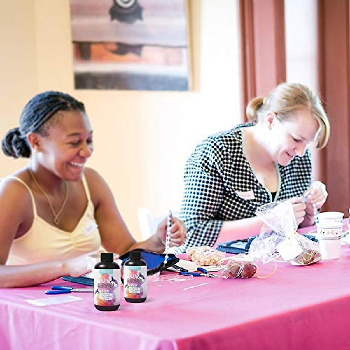 UV Resin Kit Clear Crystal for Jewelry Making 200g, Hard Type UV Epoxy Resin Glues Craft Kit for Molds with Starter Tool Kit by Puduo