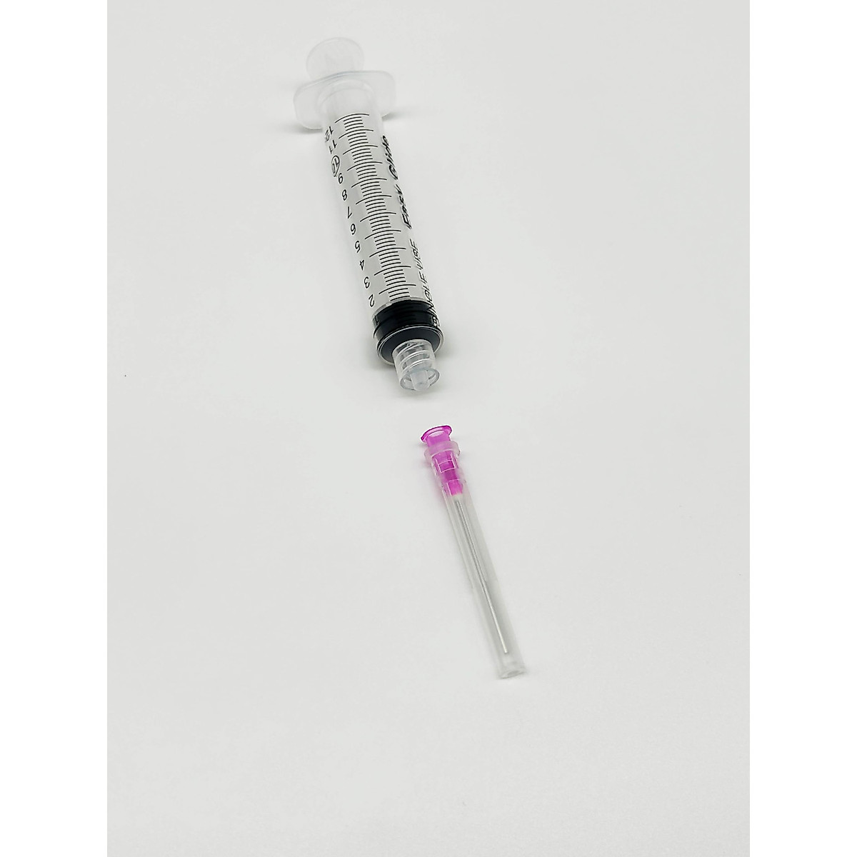 3ml Sterile Syringe 18g x 1 1/2" Blunt Tip Needles - Pack of 10 - Ideal for Accurate Dispensing, Crafting, DIY Projects, and Liquid Handling