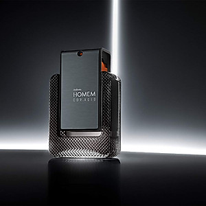 natura - Homem Cor.Agio Eau de Parfum for Men - Fresh Spicy Notes of Amber, Leather, and Citrus - Seductive Men’s Cologne - Long Lasting - Cruelty-Free & Vegan - Luxe Perfume for Men 100 ml