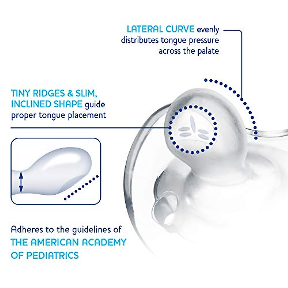 Chicco PhysioForma® 100% Soft Silicone One Piece Pacifier for Babies 0-6m, Orthodontic Nipple, BPA-Free, 4-Count with Sterilizing Case,4 Count (Pack of 1)