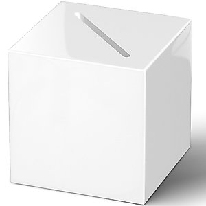 LATTYSY Card Box Holder, Elegant White Card Box for Weddings, Baby Shower, Birthday and Graduation Party Decorations