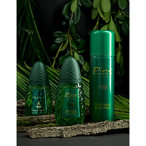 Pino Silvestre Moisturizing After Shave - An Original Treatment For Post Shaving - An Organic, Cooling Moisturizer Serum For The Face - A Tree Scented Travel Sized Bottle - 4.2 Oz Aftershave Spray