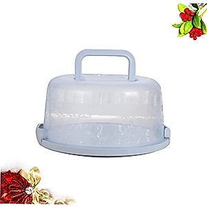 FELTECHELECTR Kitchen Cake Boxes with Lids Fridge Storage Organizer Food Storage Box with Handle