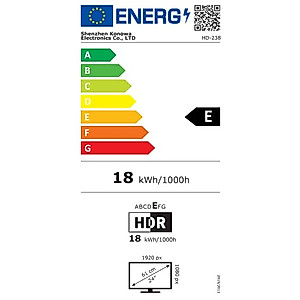 Kenowa Computer Monitor 24 Inch IPS Full HD 1080P Monitor 75Hz 100% sRGB PC Monitor HDMI VGA Port VESA 75 * 75mm Desktop Monitor, for Computer/Laptop/PS4/5/Switch/Xbox Black
