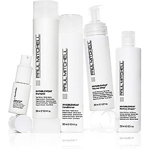 Paul Mitchell Invisiblewear Shampoo, Preps Texture + Builds Volume, For Fine Hair , 33.8 Fl Oz (Pack of 1)