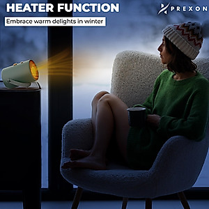 Portable Clothes Dryer, Mini Dryer, Heater in Winter, Compact Travel Dryer for RV, Van, Apartments, Hotels, Dorms, Travel, Camping. Odor remover, Foldable Big Clothes Bag and Drying Tube.