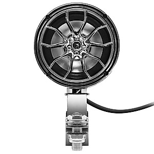 GoHawk TS3 Motorcycle Weatherproof Bluetooth Speakers 7/8-1.25 in. Handlebar Mount MP3 Music Player Sound Audio Stereo Amplifier System ATV AUX, USB, Micro SD, FM Radio 2-Speaker