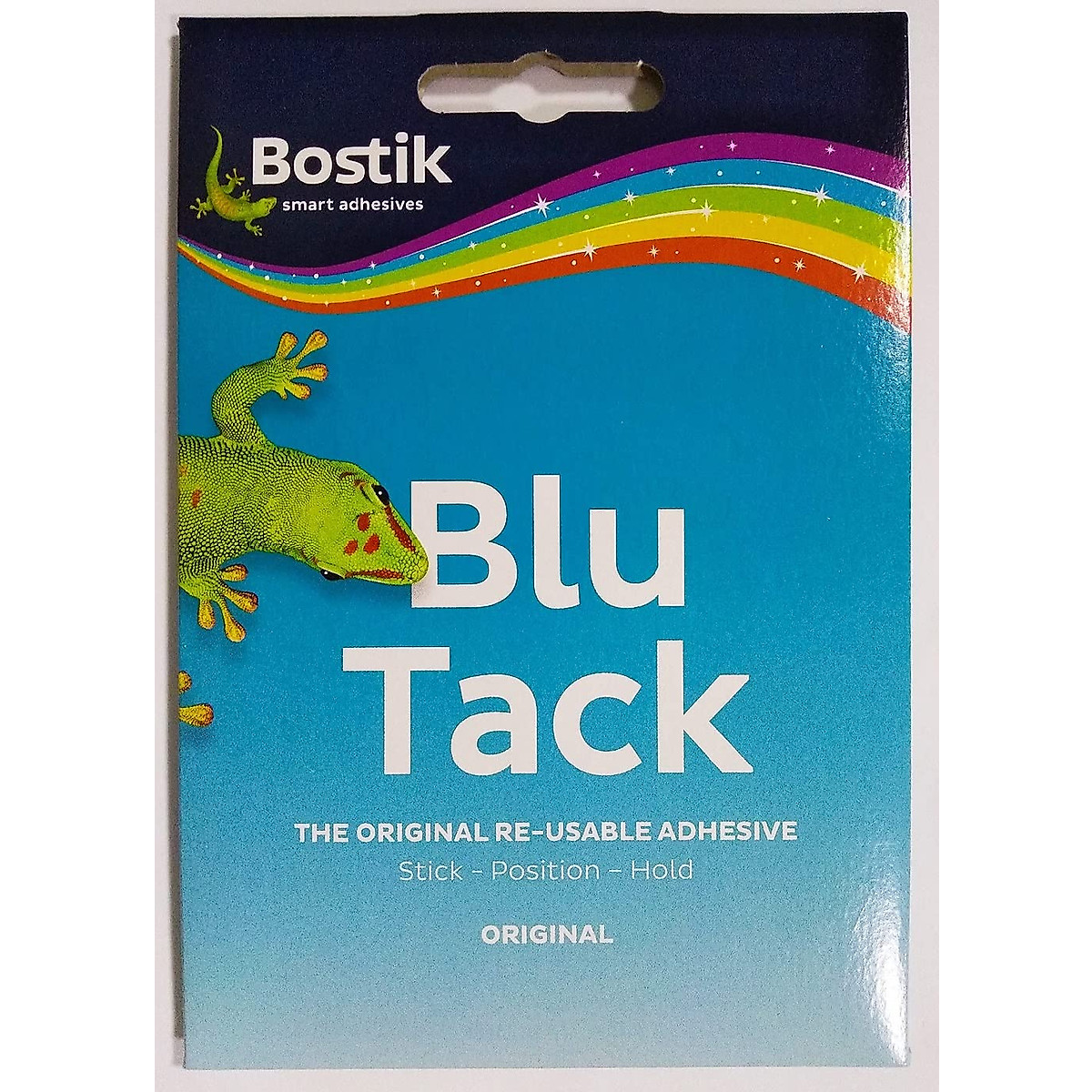 Bostik Blu-tack Original Mastic Putty Adhesive Non-Toxic Blue 60g Ref 801103